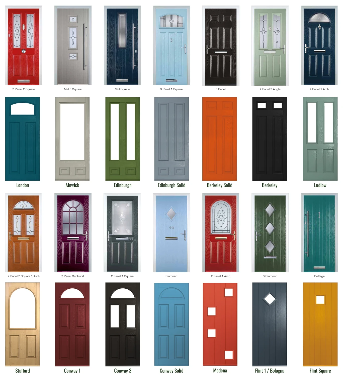 Composite Doors UK - Online Suppliers & Installers | Go Doors